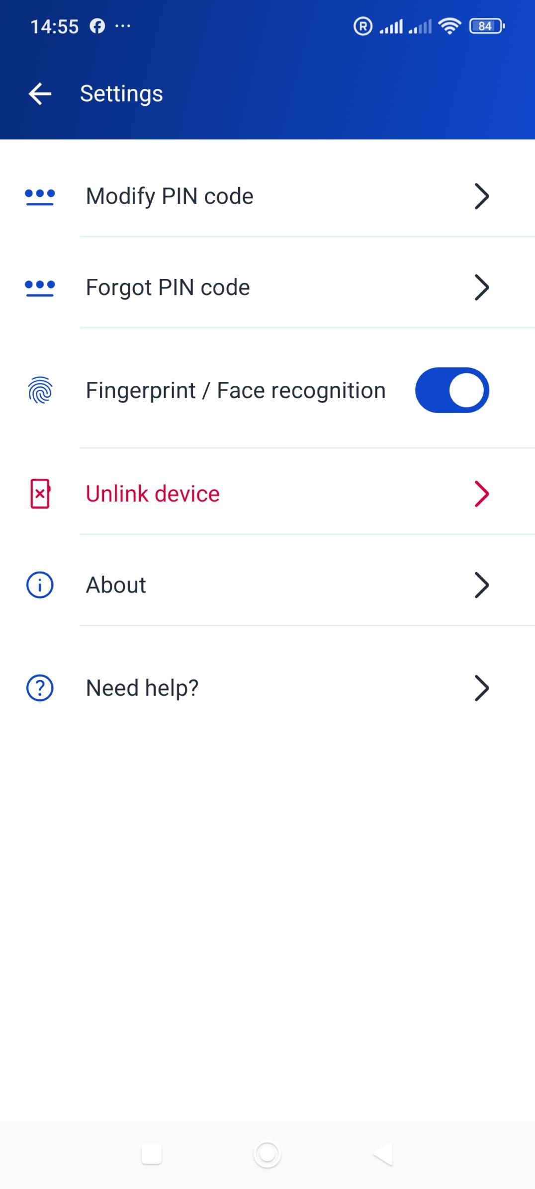 I have an error code when I try to log in using the EU Login mobile app ...